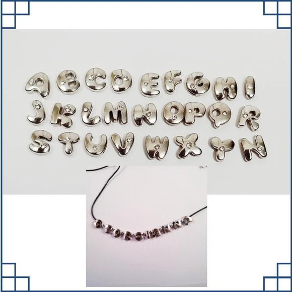 AIR Artsy Accessories | Jewelry | Personalize Silver Word Leather ...